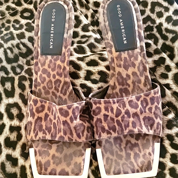 Good American | Shoes | Good American Womens Standout Square Toe Mule ...